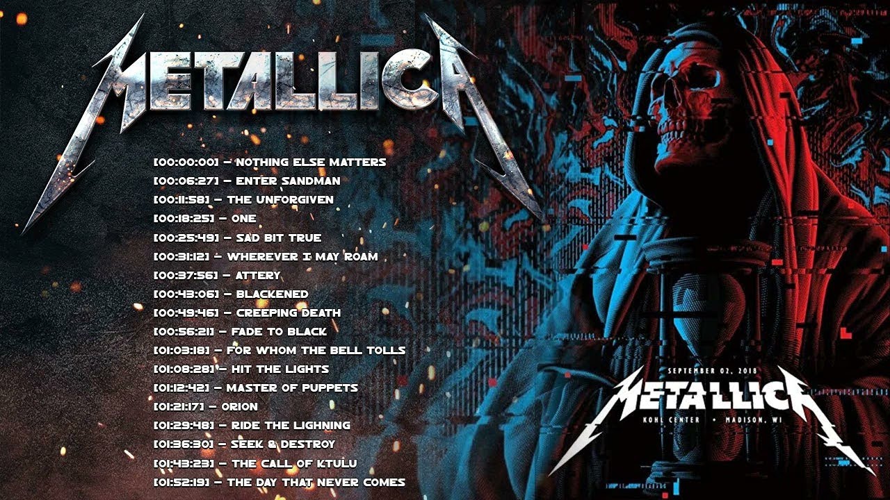 Metallica Greatest Hits Full Album | Best Songs Of Metallica Collection ...