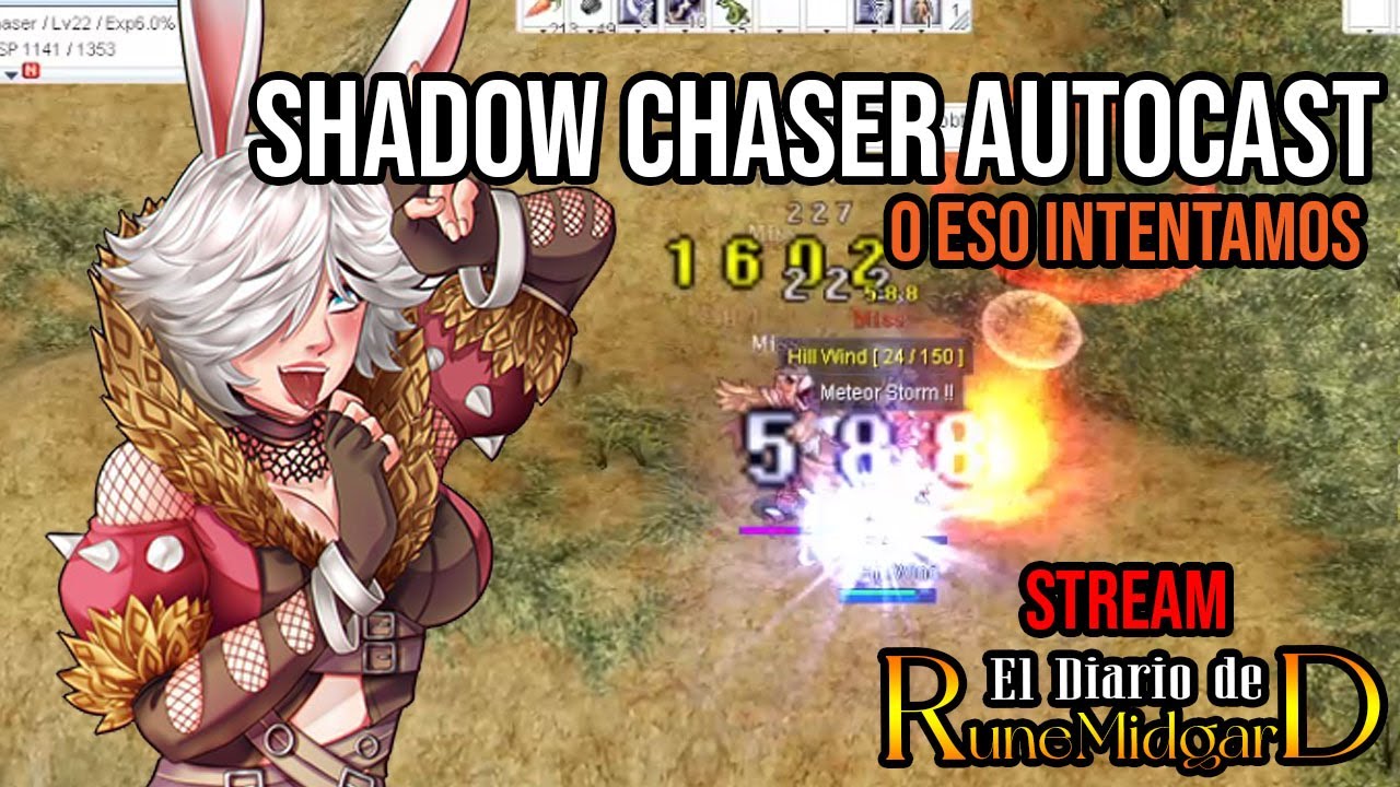 [RAGNAROK ONLINE] SHADOW CHASER AUTOCAST - YouTube