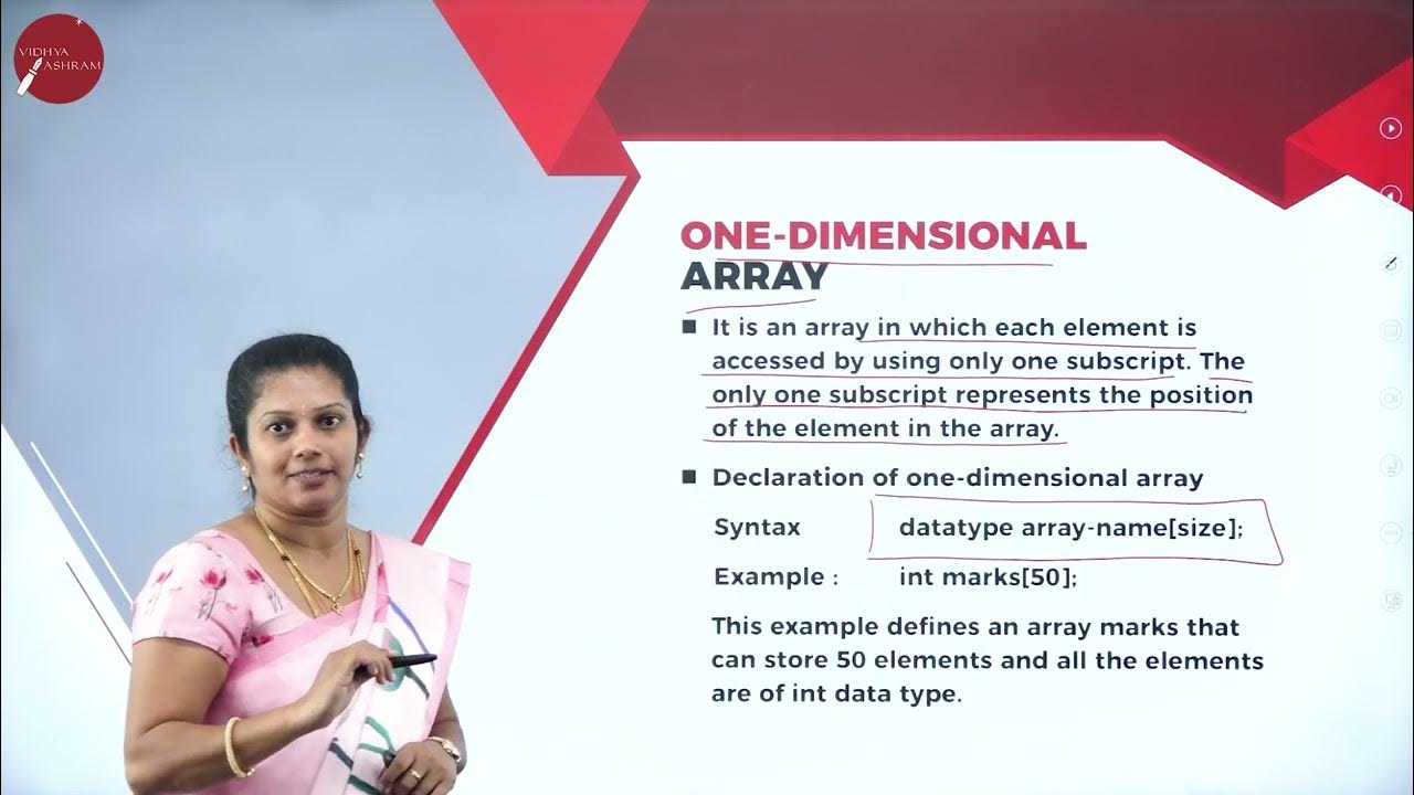 DAY 40 | COMPUTER SCIENCE | I PUC | ARRAYS | L1 - YouTube