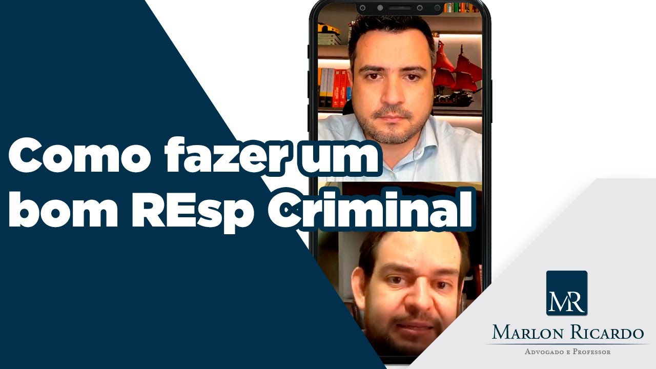 Como fazer um bom REsp Criminal | Dica para Criminalistas | Marlon Ricardo e Giovanni Fialho ...