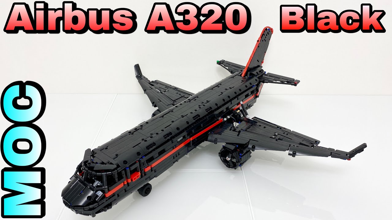 [MOC] Airbus A320 Black. Lego Technic. - YouTube