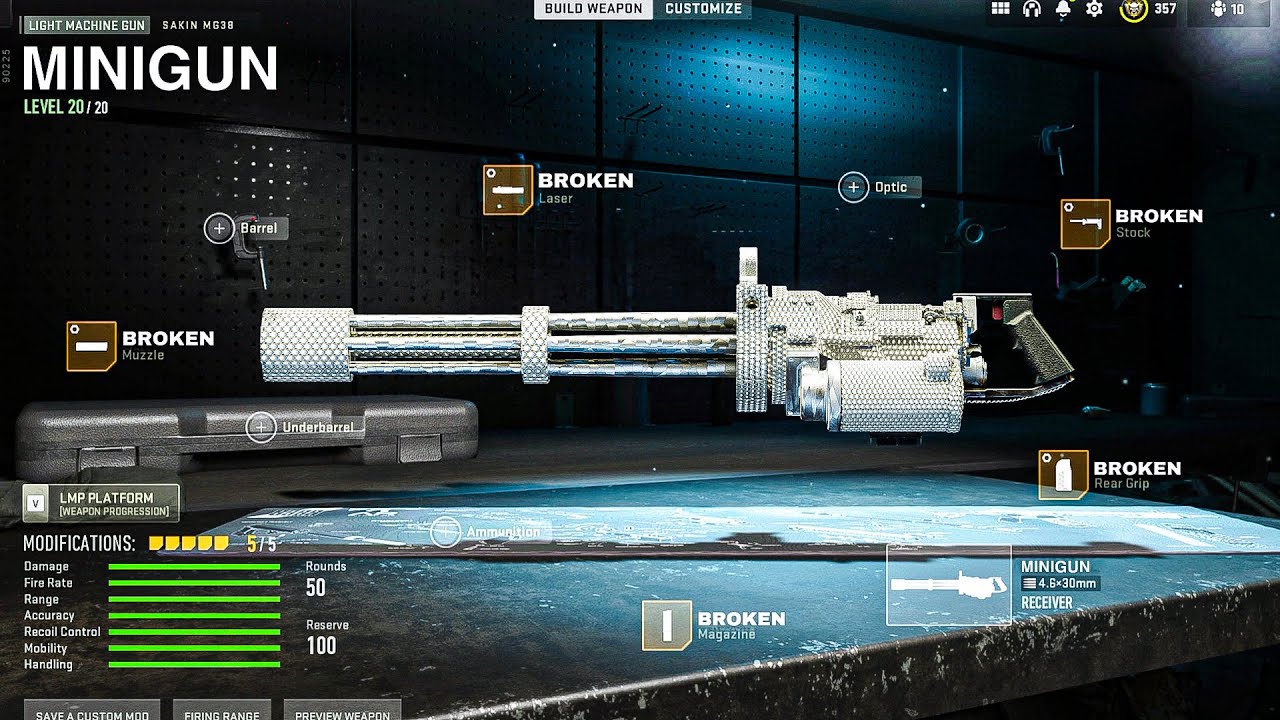 the SECRET MINIGUN in Warzone! 😳 - YouTube