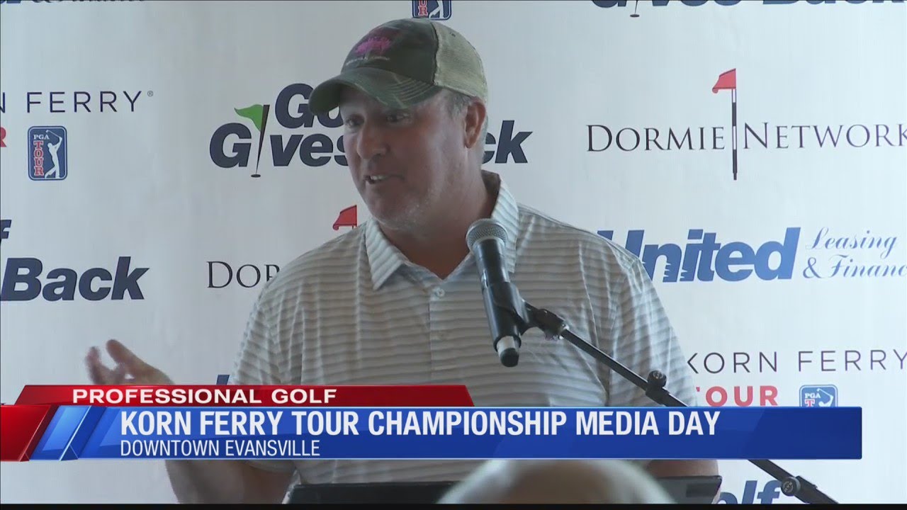Boo Weekley headlines Korn Ferry Tour Championship Media Day - YouTube