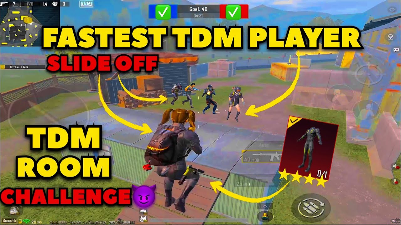 REAL WORLD'S BEST TDM🔥MATCH FASTEST TDM PLAYER😈ZIKOOS PUBG MOBILE ...