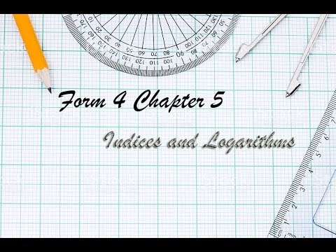 Add Maths Form 4 Chapter 5: Indices and Logarithms (Part1:Indices ...