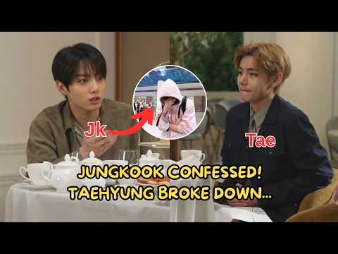 Jungkook Finally Reveals Why He Cried at the Airport... Taehyung Couldn't Hold Back His Tears!