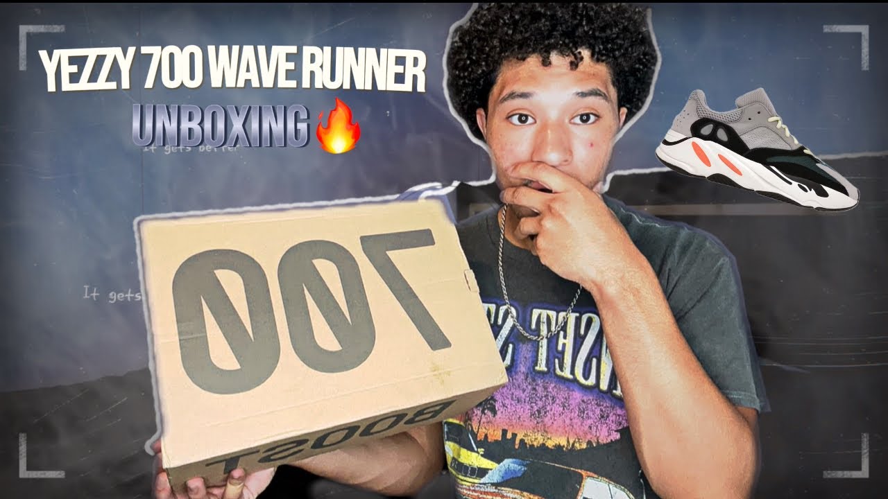 YEEZY BOOST 700 "WAVE RUNNER" UNBOXING🔥 - YouTube