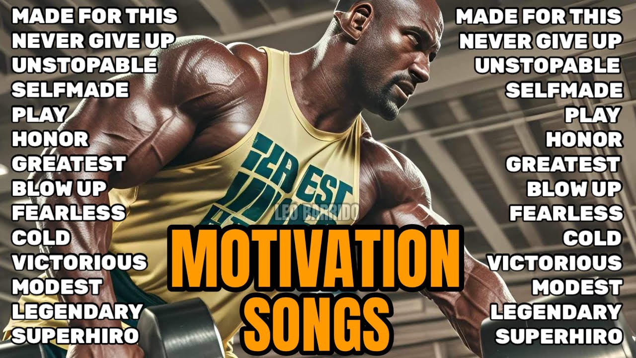 MOTIVATIONAL SONGS 2024💪GYM MUSIC 2024💪WORKOUT MUSIC 2024💪FITNESS MUSIC ...