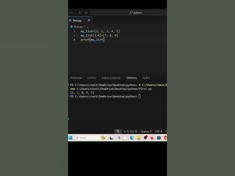 python coding challenge-87 #shots #python #pythonchallenge #pythonprogram #coding # ...