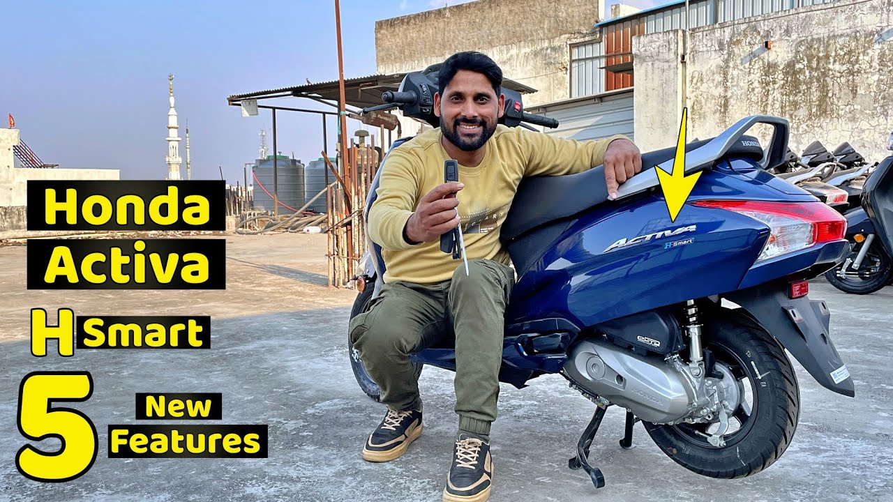 New Honda Activa H Smart 2023 Price Mileage New Features Full Details