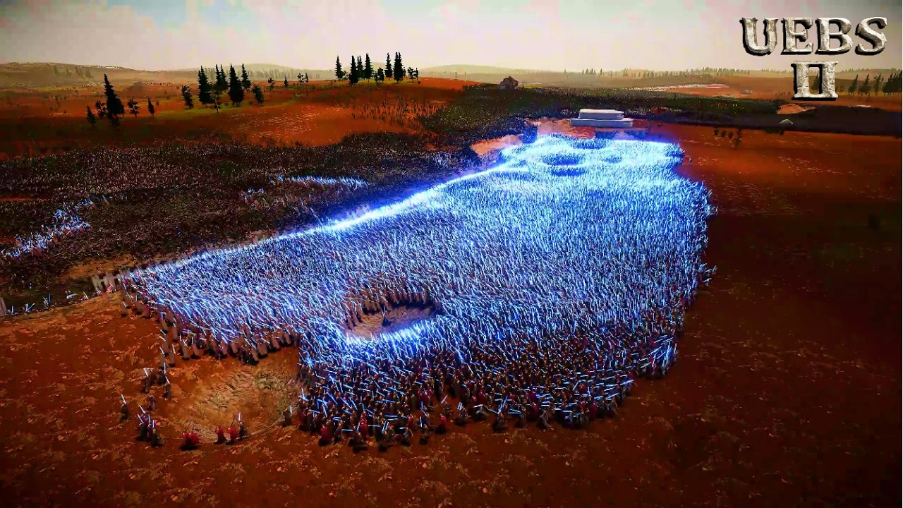 100,000 JEDI KNIGHTS & WALLACE vs 4,000,000 SAVAGE ORCS | Ultimate Epic ...