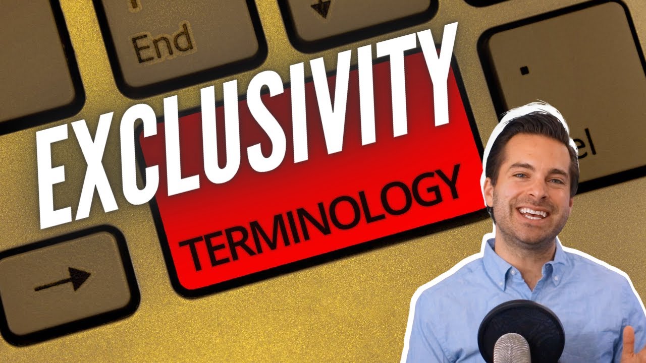 Exclusivity Definition - Influencer Marketing Terminology - YouTube