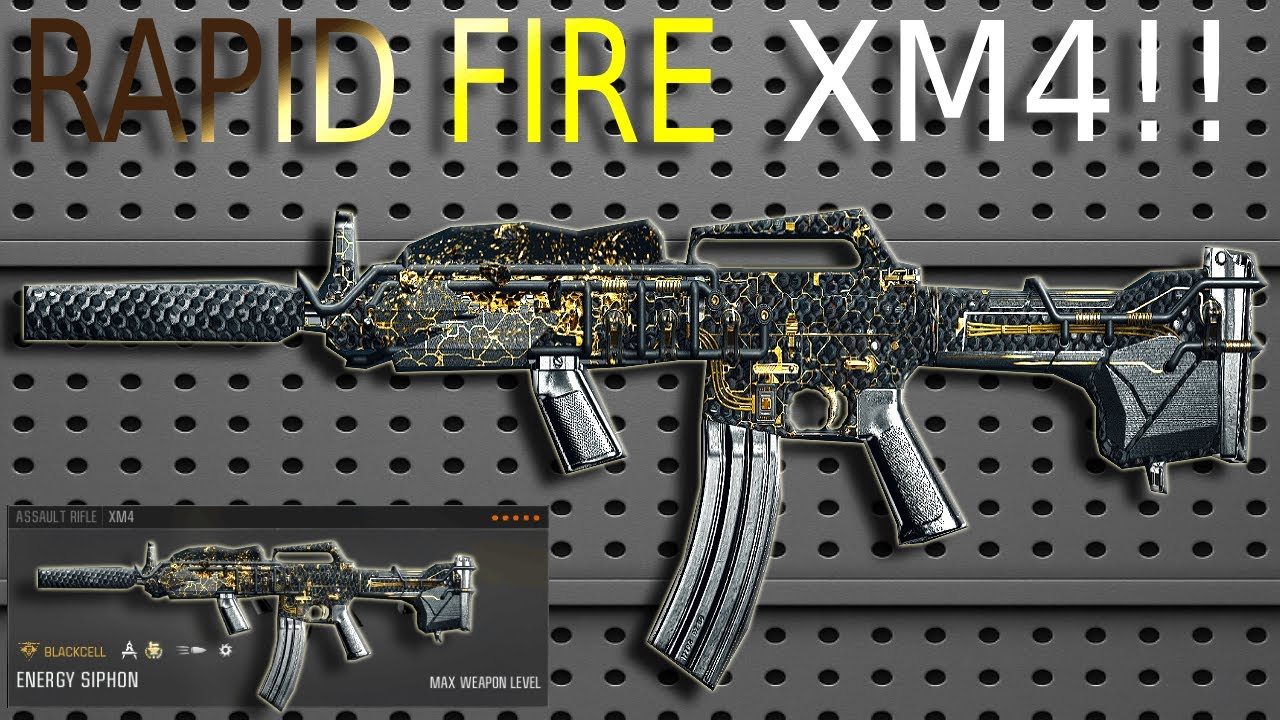 New 100% XM4 is UNREAL W/ Rapid fire in BO6! 🎯 (Best Xm4 Class Loadout ...