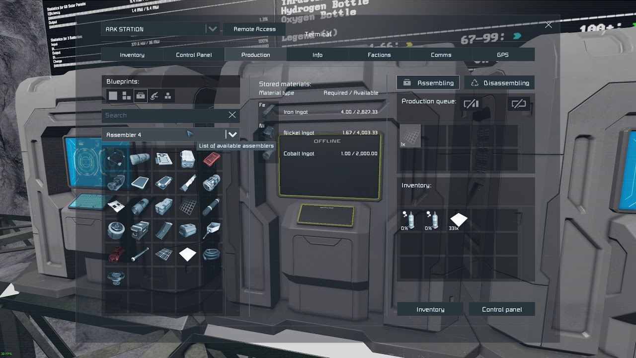 Space Engineers | Assembler Issue - YouTube