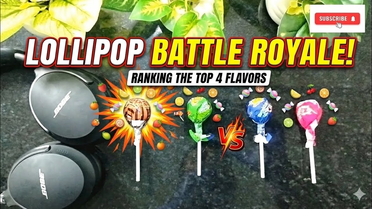 Lollipop vs Lollipop 🍭🔥 Who Wins the Flavor Battle?🍭🍭🍭#youtubevideo # ...