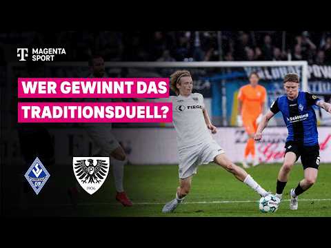 SV Waldhof Mannheim - SC Preußen Münster, Highlights mit Livekommentar | 3. Liga | MAGENTA SPORT