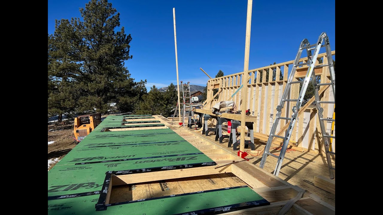 Building an Off-Grid Passive Solar House - Solo Style. First Floor ...