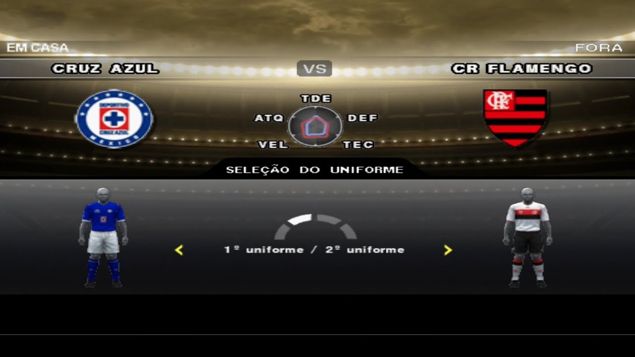 PES 13 - COPA SANTANDER LIBERTADORES | CRUZ AZUL (MEX) X FLAMENGO (BRA ...