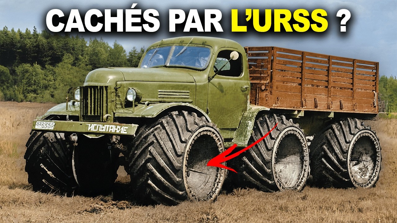 7 Prototypes ZIL Classifiés Que l’URSS n’a Jamais Voulu Montrer - YouTube