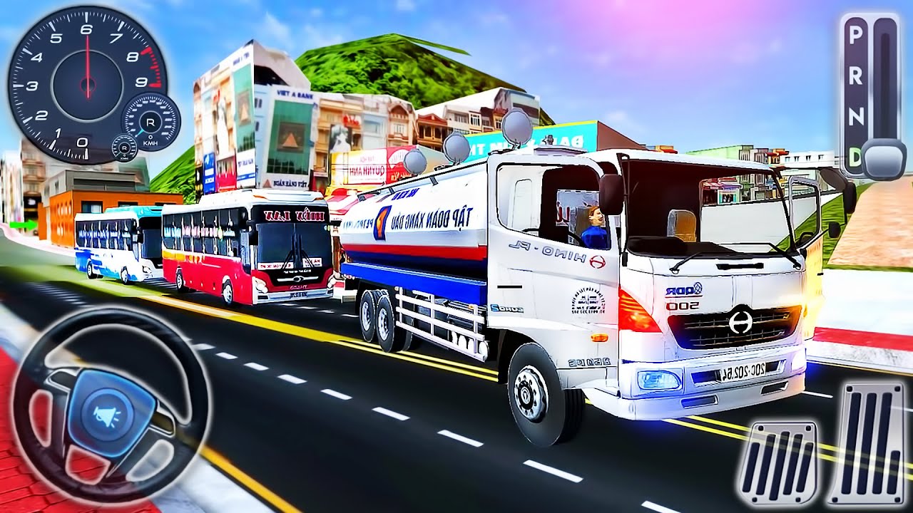 Truck Simulator Vietnam - Oil Tanker Transporter Truck Driver - Android ...