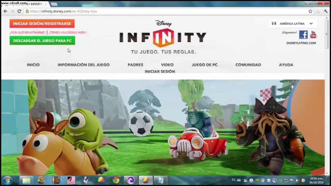 como descargar disney infinity PC by albertho - YouTube