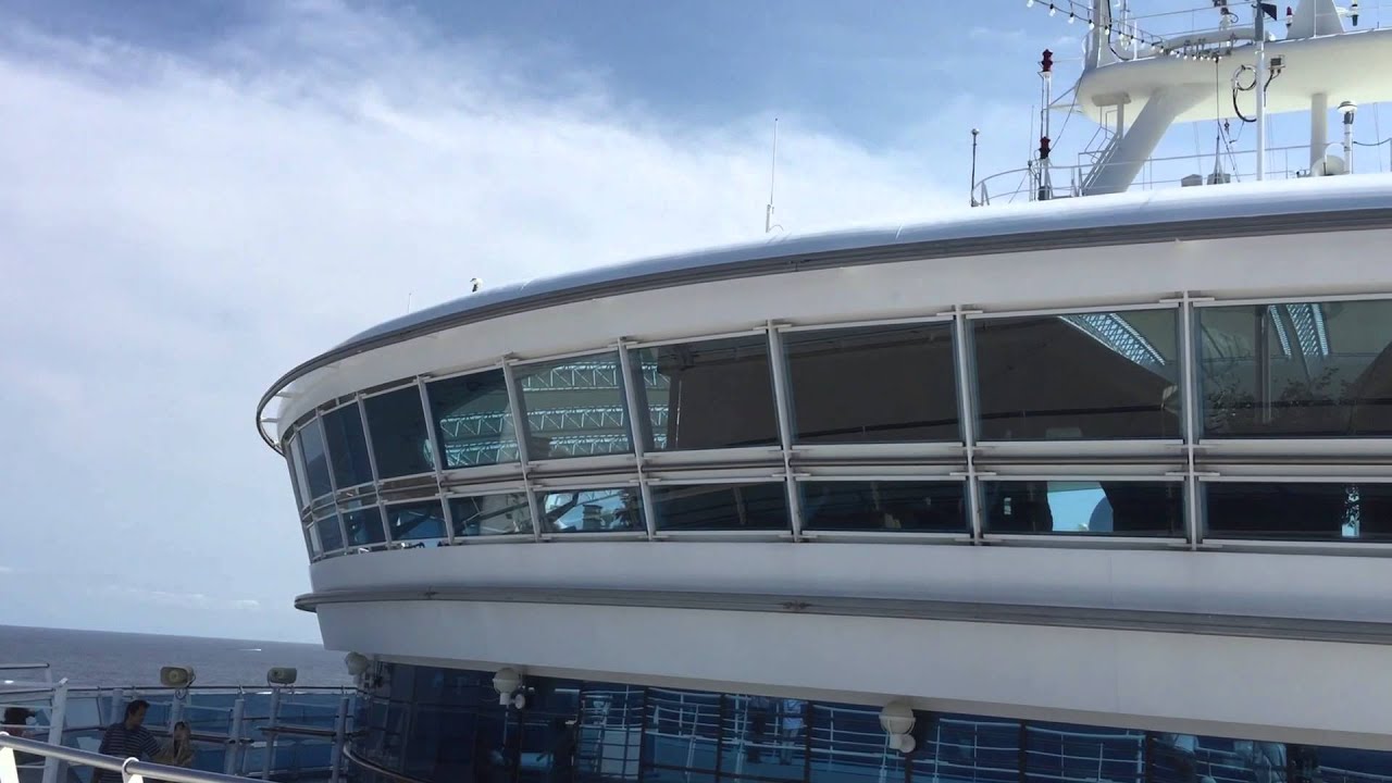 2015 7 Princess Cruise Outside View - YouTube