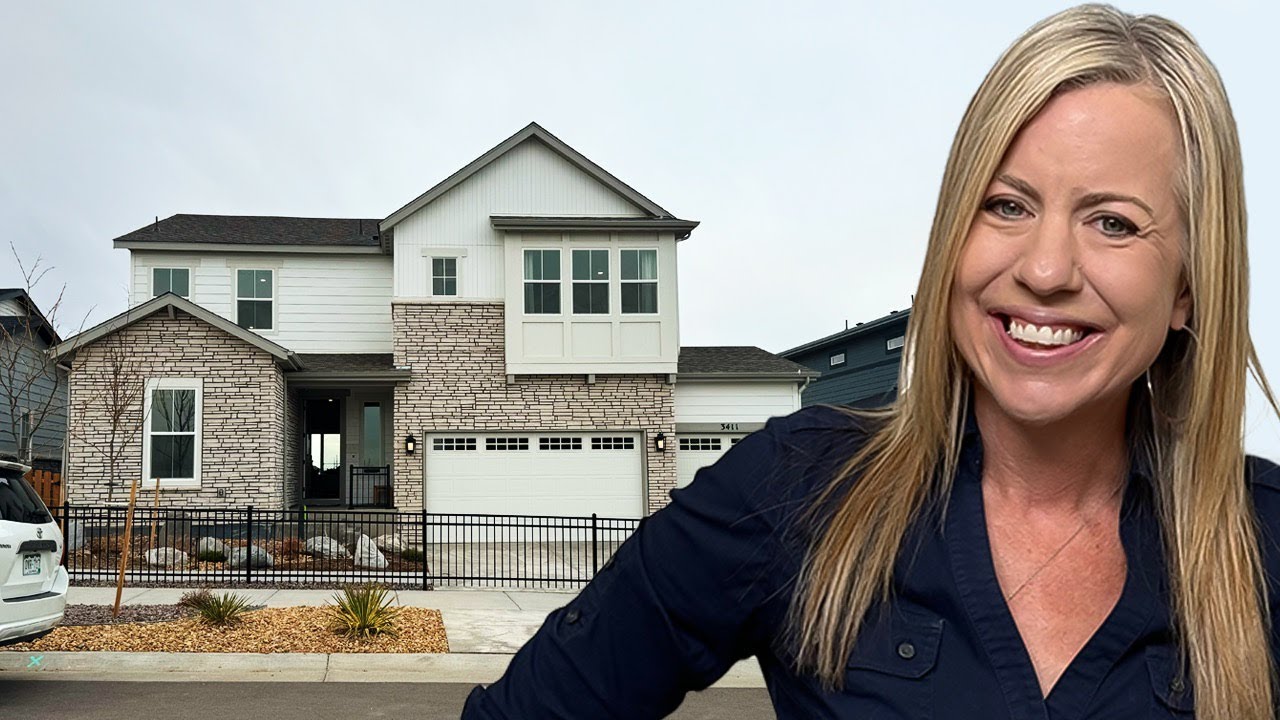 GORGEOUS Model Home Tour | Plan 4036 by Tri Pointe Homes at Aurora ...