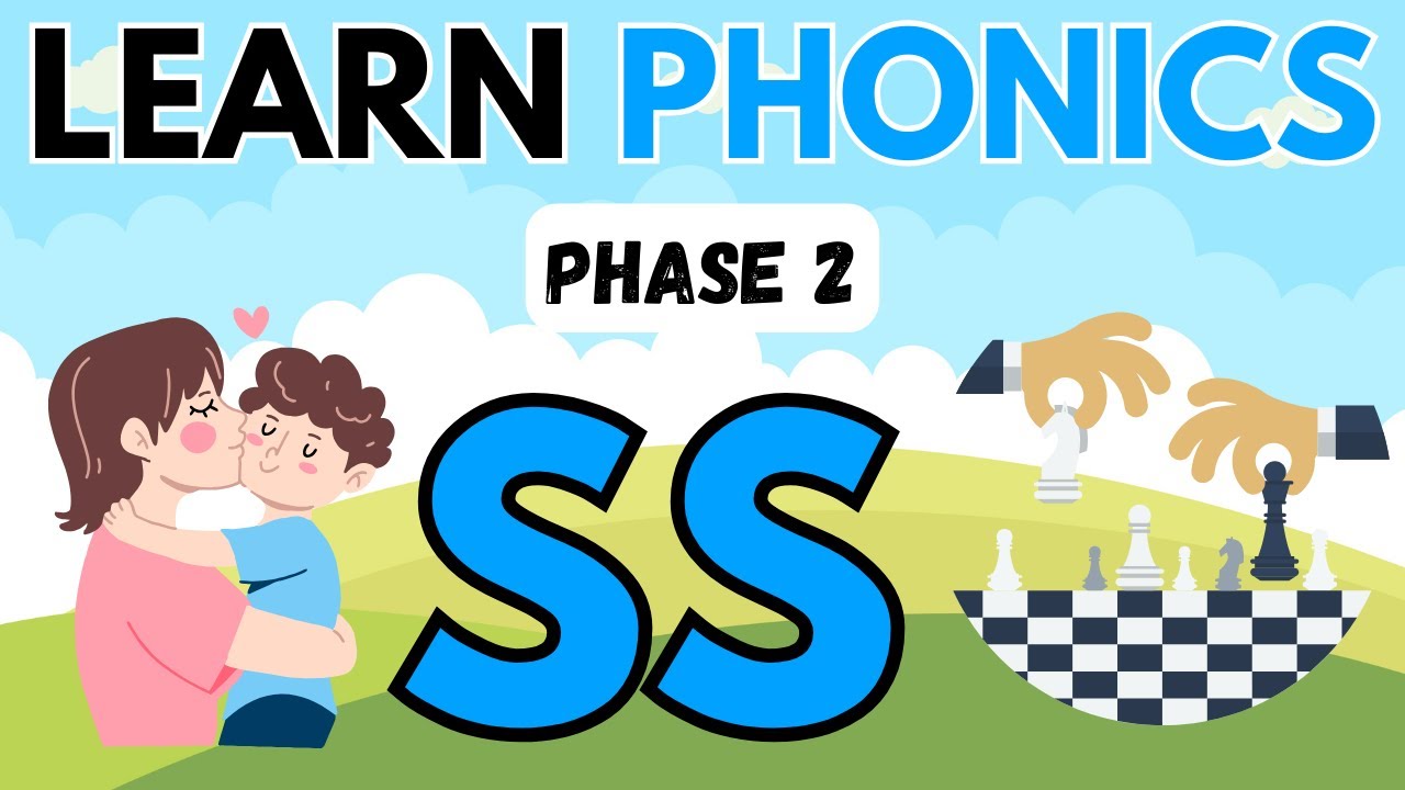 Phonics digraph (ss) words | Phase 2 | Phonics for Kids - Learn to Read ...