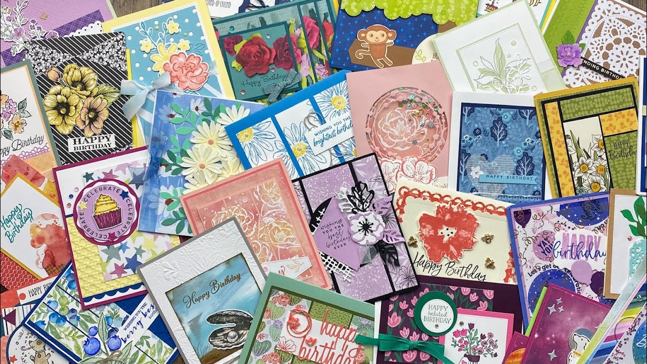 65+ Birthday Card Ideas | The Great, Big Card Swap Showcase: July 2023 ...