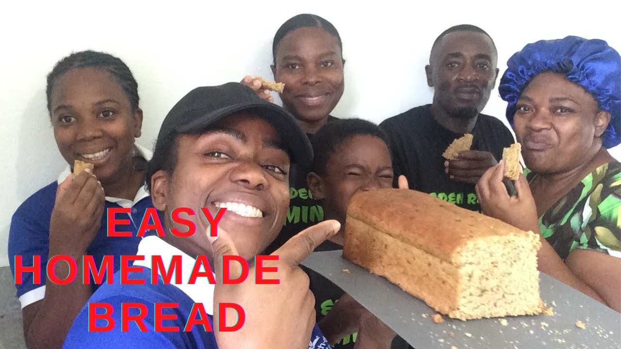How To Make The Best and Easiest Bread At Home| Easy Bread Making Recipe #breadmaking, #bread ...