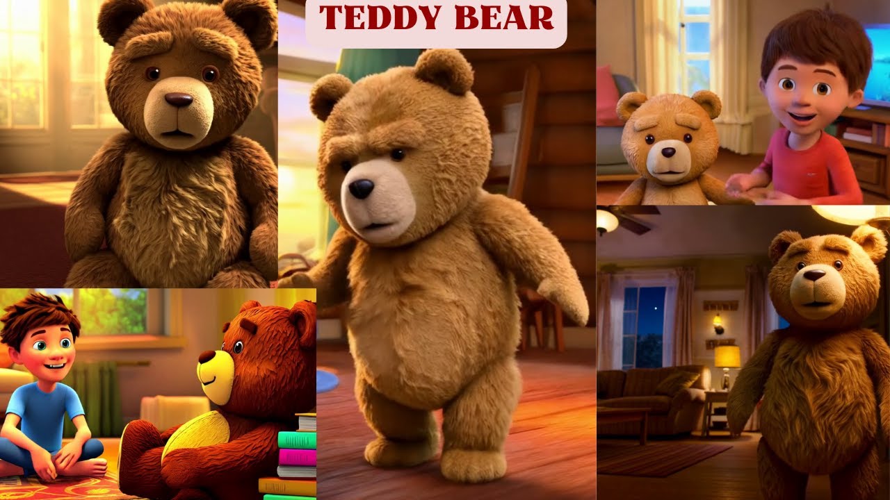 Teddy Bear | nursery rhymes | kids rhyming | kids song | song | poem ...