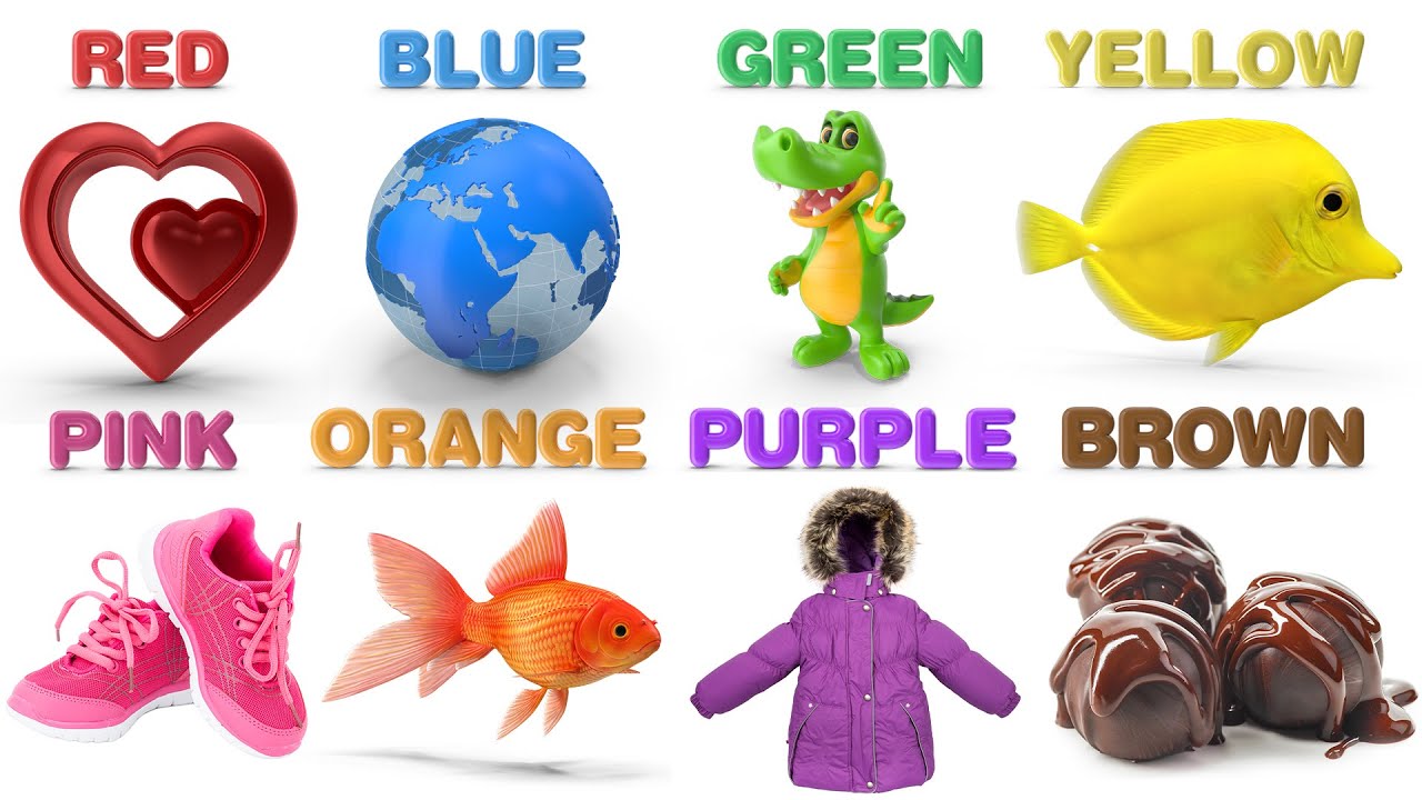 Color Song | Learn Colors Names in English with spellings | Vocabulary ...