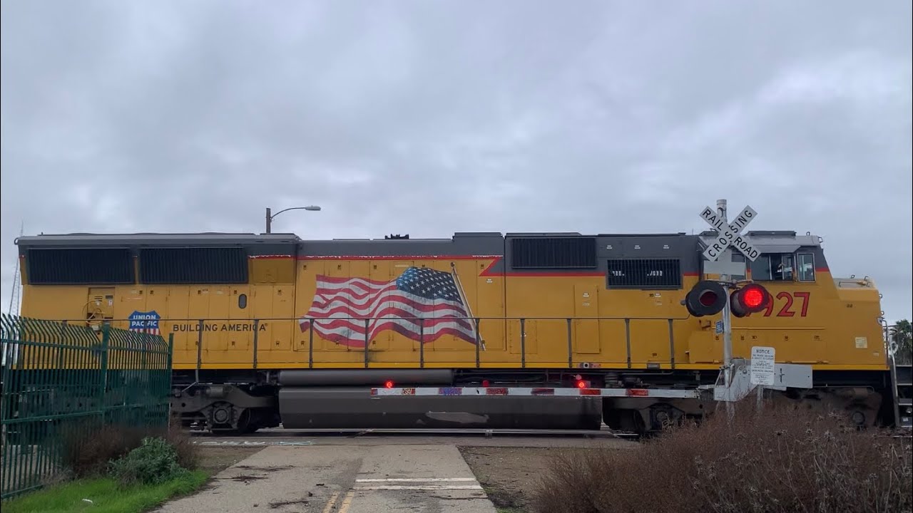 UP 9927 Stockton Turn Hauler North - Calaveras Bike Trail Pvt. Railroad ...