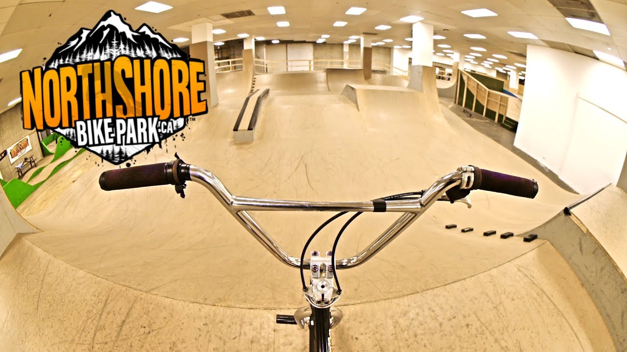 They Built A “STREET” Section!!! North Shore Bike Park - YouTube