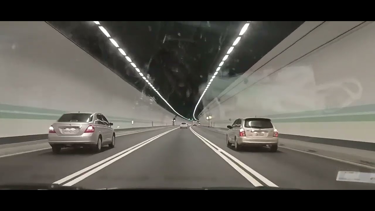 Underground road on the highway, the advance transportation - YouTube