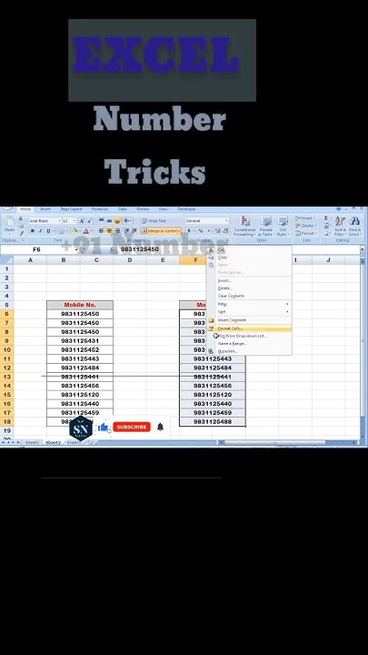 Excel tricks//🔥 Excel Hackes// #excel #exceltips #exceltricks - YouTube