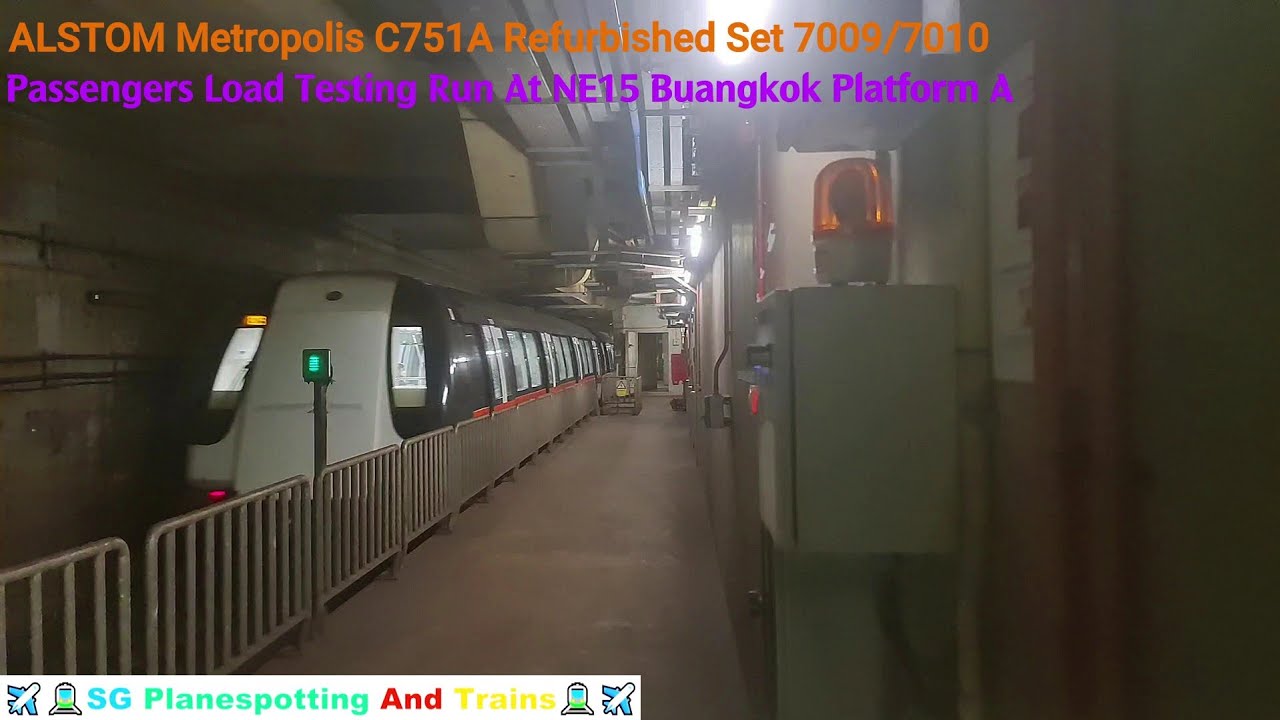 [2nd Weekend Debut] SBST NEL ALSTOM Metropolis C751A Refurbished Set ...