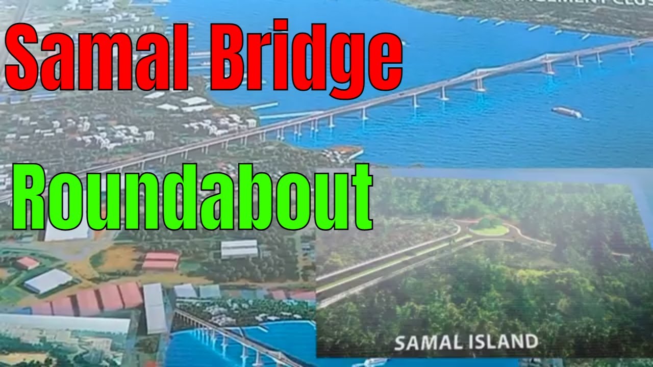SAMAL BRIDGE BEAUTIFUL ROUNABOUT AT BARANGAY LIMAO. ONGOING PHP 19 ...