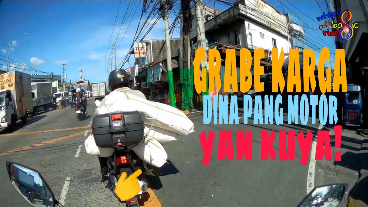 limang sako karga sa motor | mhervs basic rides | SJ6legend - YouTube