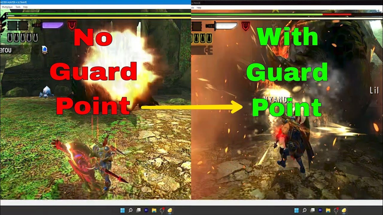[3DS] Adding Guard Point To MH4U's Charge Blade Guarding Morph (HOLD R ...