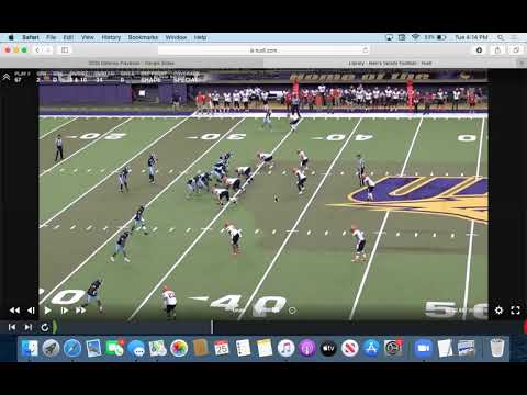 football pass defense vs trips, 3x1 Palms trips, coverage.combo ...
