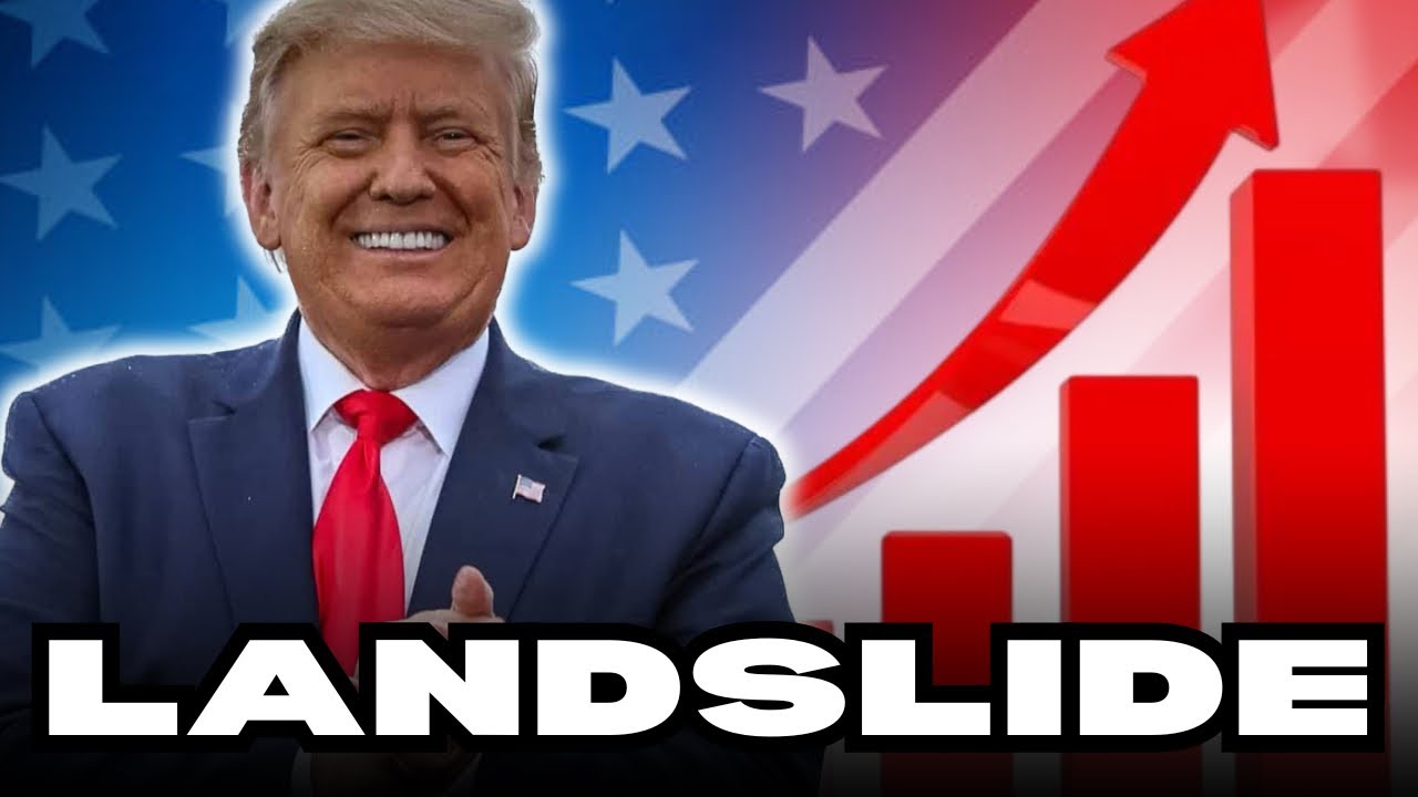 TRUMP SOARS TO VICTORY IN 2024 ELECTION POLLS! (Map Projection) - YouTube