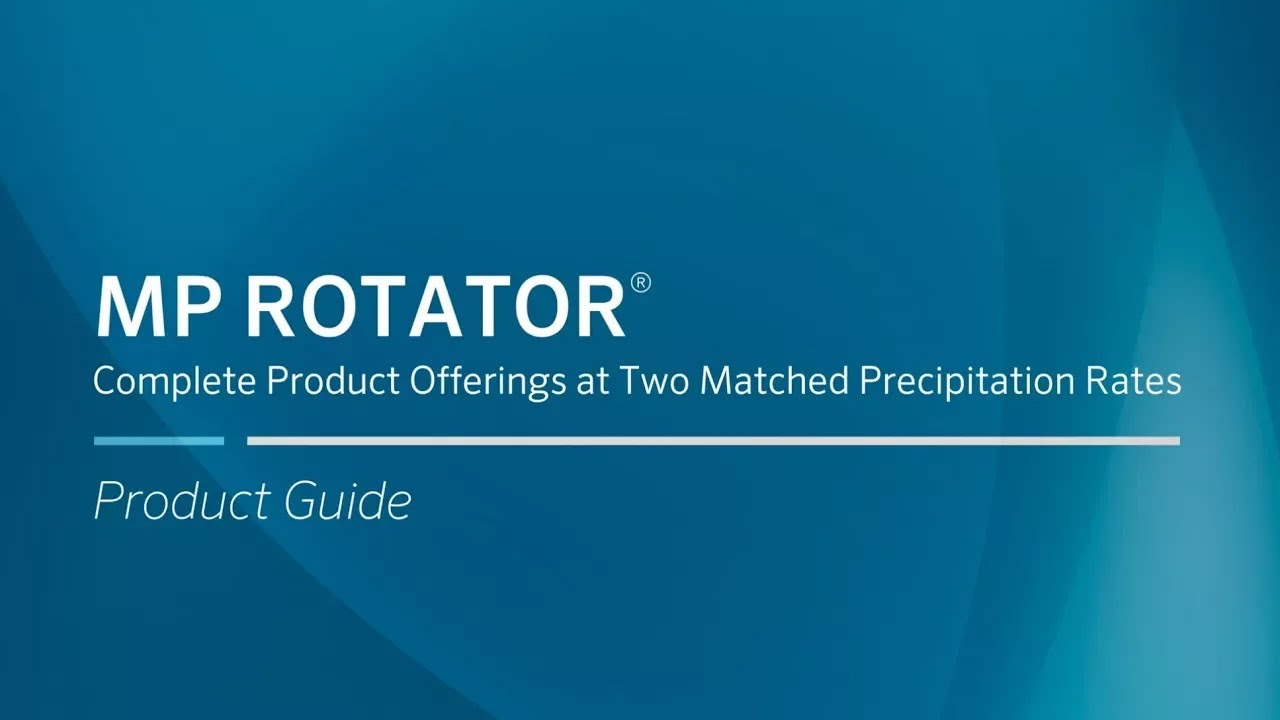 Hunter MP Rotator Complete Product Guide - YouTube