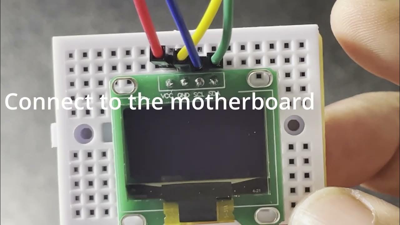 Arduino small screen - YouTube