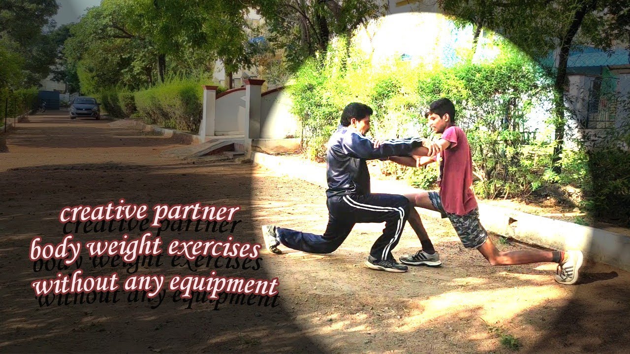 partner exercises//no equipment//fun fitness//fat burning exercises ...