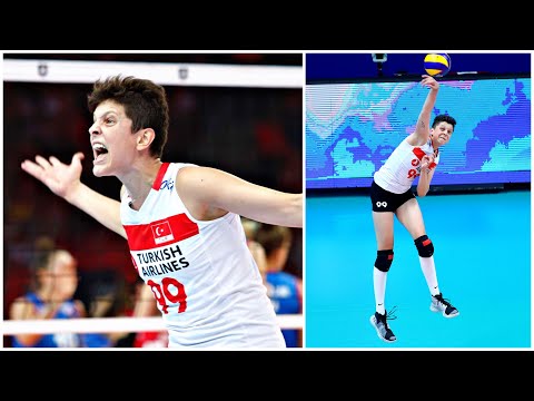 Ebrar Karakurt | 19 Years Old Amazing Volleyball Player (HD)