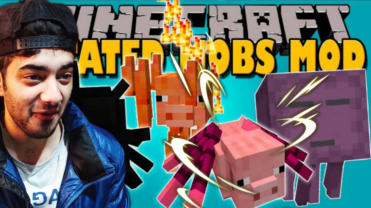 NEW MOBS BATTLE - Minecraft MOD SHOWCASE #1 - YouTube