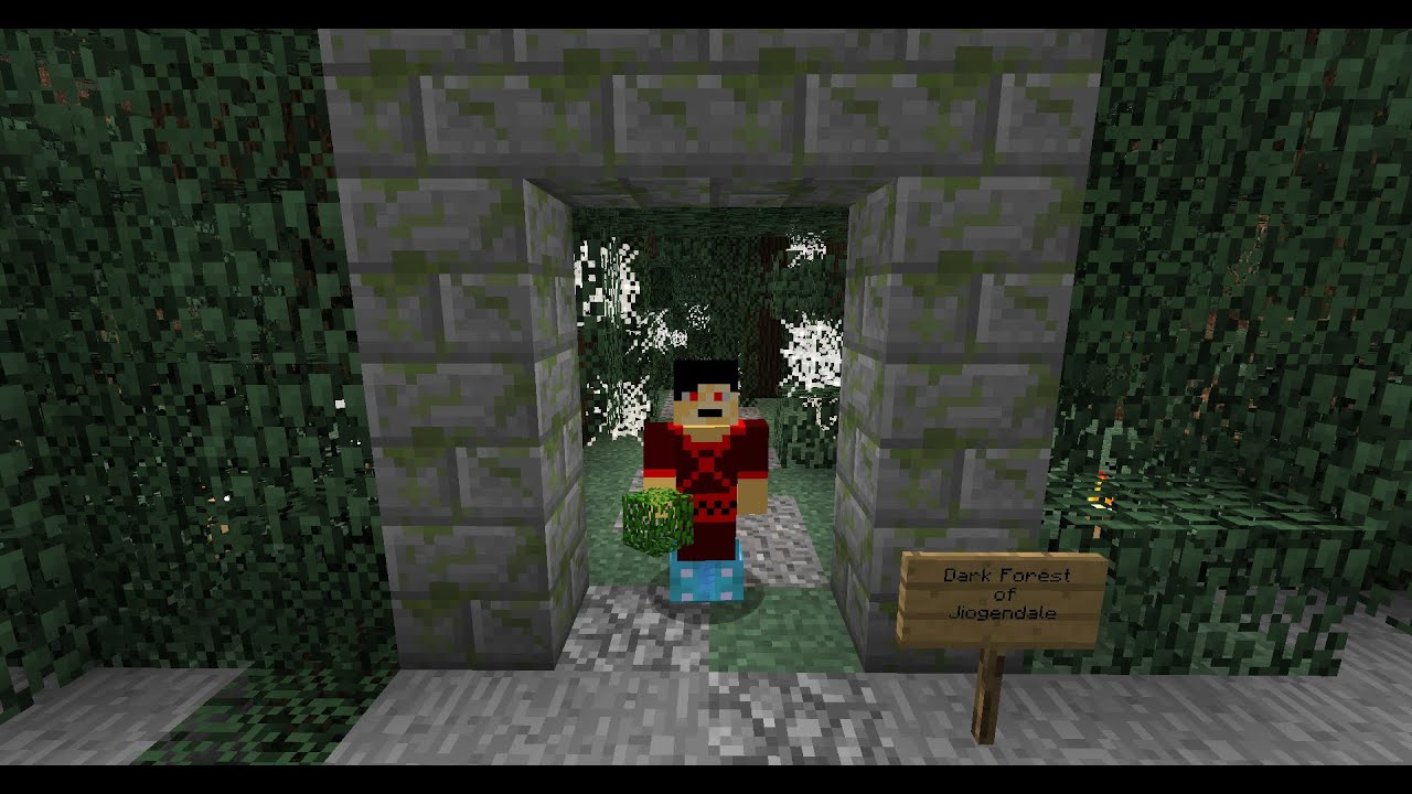Minecraft SMP - The Dark Forest of Jiogendale (Spooky Minecraft Build ...