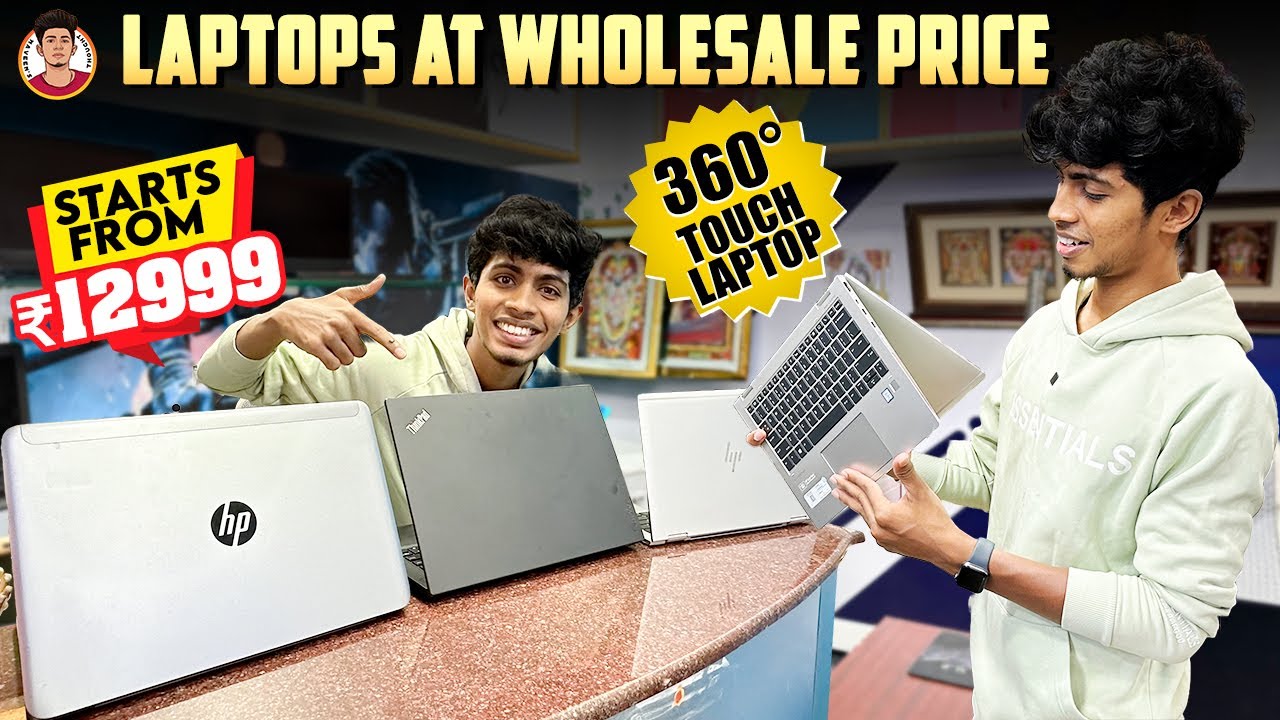 Laptops at Wholesale Price | Starts from ₹12999 | 360° Touch Laptop🤯 ...