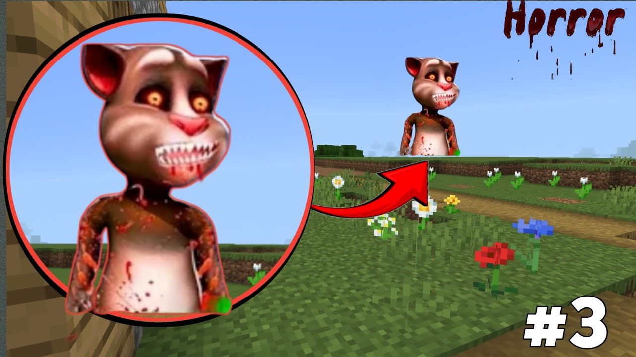 i Found TALKING TOM in Minecraft😰 MINECRAFT HORROR | Part 3| - YouTube